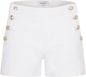 Morgan Femme Short Boutons 241-SHIVAL1/OFF WHITE/40