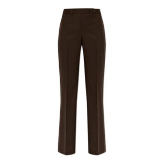 Paul Smith Wollhose mit B&uuml;gelfalte - - Trousers - Damen - Braun - XS