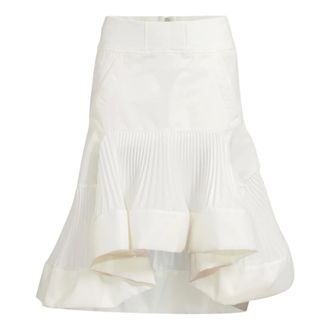 sacai Femme, Jupes, Blanc, Taille: 38 FR Sacai Skirts White