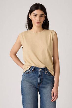 Levi's Boxy Tank Top - Femme - Beige / Safari - L