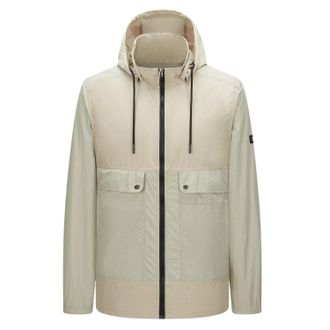 Firetrap Kapuzenjacke f&uuml;r Herren, Leicht (Khaki)