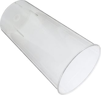 NUOBESTY Transparente Acrylvase Mittelgro&szlig;er Runder Blumenhalter Robust Stabil f&uuml;r Wohnraum Dekoration und Professionelle Florale Arrangements Moderne Klare Va