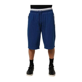 Dolce & Gabbana Blaue Bermuda Sweatpants Shorts - - Shorts - Herren - Blau - L