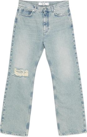 S&eacute;fr ripped swirl jeans - Blau