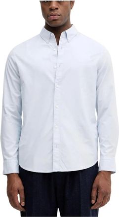 Calvin Klein Jeans Homme, Chemises, Bleu, Taille: XL Chemise Classique &agrave; Manches Longues Boutonn&eacute;e
