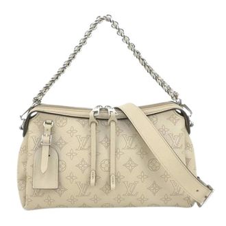 Louis Vuitton Pre-owned Mahina Schultertasche - - Pre-owned - Damen - Beige - ONE SIZE