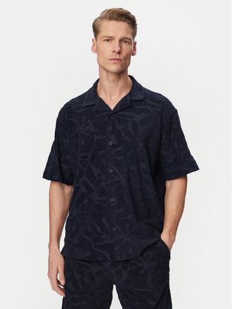 HUGO BOSS Poloshirt Flower 50559204 Dunkelblau Regular Fit