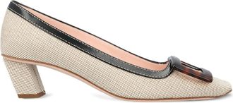 Roger Vivier Hohe Schuhe - With Heel Beige - Gr. 37,5 (EU) - in Beige - f&uuml;r Damen