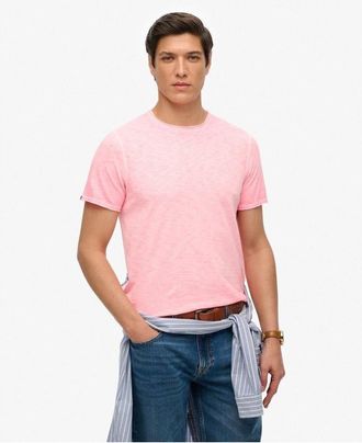Superdry T-shirt &agrave; bord brut en slub