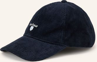 Barbour Cord-Cap Preston blau