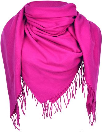 Glamexx24 Schal Damen Warm Herbst Winter Schultertuch mit Fransen Baumwolle Schals und T&uuml;cher Herren Umschlagtuch Winterschal