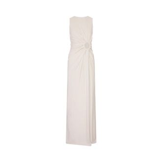 Sportmax Damen, Kleider, Wei&szlig;, MGr&ouml;&szlig;e