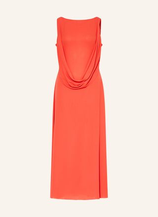 Alexander McQueen Mcqueen Abendkleid Aus Seide rot