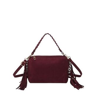 Generic Sac &agrave; bandouli&egrave;re vintage en cuir synth&eacute;tique pour femme, pour le travail, le shopping, les voyages, rouge, 200.00 x 160.00 x 90.00 mm