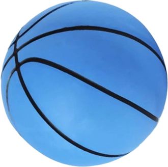 Generico Mini-Basketballspielzeug: Sportliches 2,36 Zoll (5,9 cm) Sportliches Ball, Gummiringball, drinnen und drau&szlig;en, lustiger Mini-Basketball mit Grifffl&auml;ch