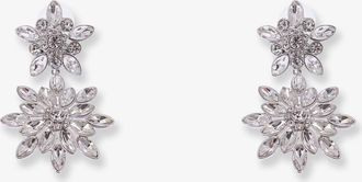 Self Portrait Silver brass earrings - SELF PORTRAIT - gender_Woman