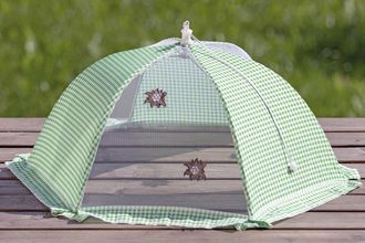 Boltze Fliegenhaube Insektenhaube Fliegenschutzhaube Speisenabdeckung 50x43x25cm Insektenschutzhaube Tavi 50x43x25cm