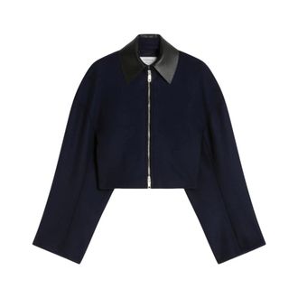 Sportmax Damen, Jacken, Blau, SGröße