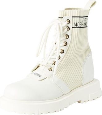 Love Moschino Femme Ja24324g0hiy612a Bottes, Blanc, 39 EU