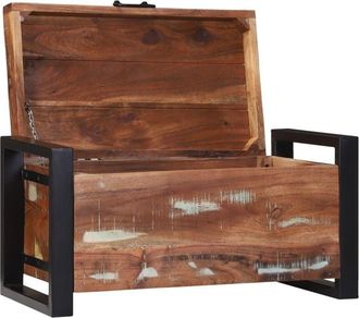 vidaXL Aufbewahrungstruhen Braun 60 x 30 x 30 cm Massivholz Altholz Vidaxl