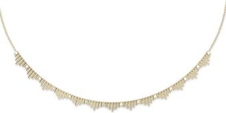 Dana Rebecca Designs 14kt Melody Eden Gelbgoldhalskette mit Diamanten