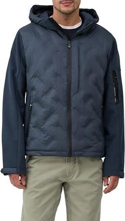 s.Oliver 2167444 Veste dext&eacute;rieur en m&eacute;lange de Tissus, 5922, 3XL Hommes