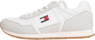 Tommy Jeans Herren TJM Runner Casual Em0Em01590 Low Top, White (Ecru), 42 EU