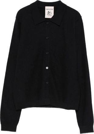 Semicouture Cardigan mit Knöpfen - Blau