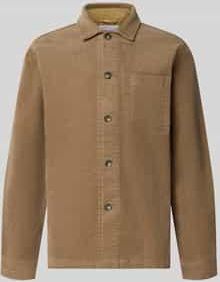 Lindbergh Regular Fit Overshirt mit Kentkragen Modell Superflex