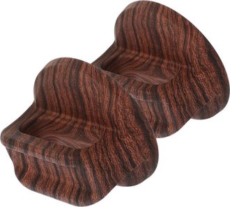 DOITOOL 2 St&uuml;ck Ersatzgriff Topfdeckel Hitzebest&auml;ndig Verschlei&szlig;fest Knauf f&uuml;r Pfannen Kochtopfdeckel Rutschfest Langlebig Praktische K&uuml;chenhilfe in Dunkler H