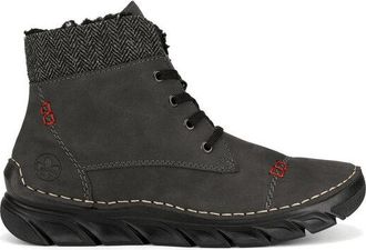 Rieker Schn&uuml;rschuhe 55031-45 Grau