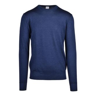 Aspesi Pullover Rundhals - - Knitwear - Herren - Blau - XL