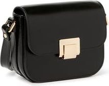 Saison 1865 Leder -Umhängetasche - Schwarz