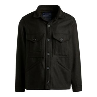 Manifattura Ceccarelli Wool Cruiser Jacke - - Jackets - Herren - Gr&uuml;n - XL