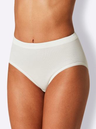 Speidel Slip SPEIDEL, Damen, Gr. 46, 5 Stk., beige (1x beige, 2x champagner, 2x schwarz), 100% Baumwolle, Unterhosen Slip, Topseller