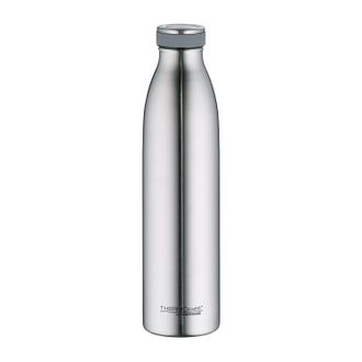 Thermocafé by Thermos TC BOTTLE stainless steel mat 0,75l, Isolierflasche aus Edelstahl, kohlensäurefest, 12h heiß 24h kalt, Auslaufsicher, für Schule, Unterwegs & Büro