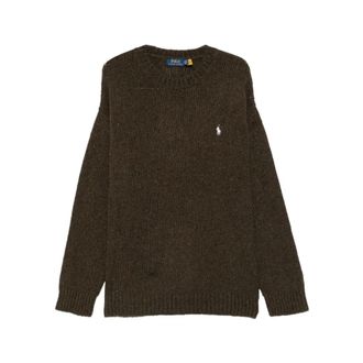 Ralph Lauren Olbro Rundhals-Pullover - - Knitwear - Herren - Braun - M