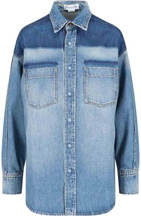 Victoria Beckham Hemd - Blau