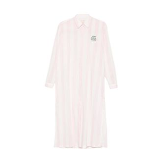 MC2 Saint Barth Shirt Robes - Femme - Robes - Rose - Taille: 40/42 FR