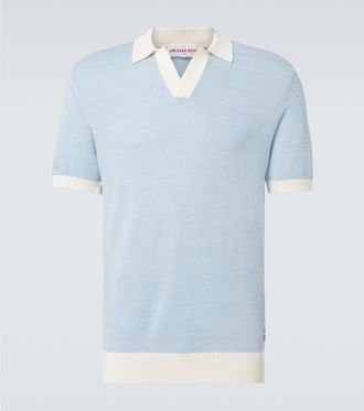 Orlebar Brown Polo Horton en laine et coton