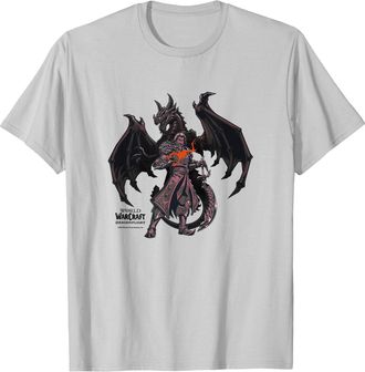 World of Warcraft World of Warcraft Dragonflight Wrathion Epic Power Portrait T-Shirt