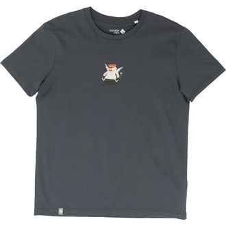 Bavarian Caps Herren Aloisius, Sacklzement T-Shirt, anthrazit, M