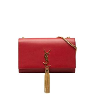 Saint Laurent Pre-owned The Kate Crossbody Bag - - Pre-owned - Damen - Rot - ONE SIZE