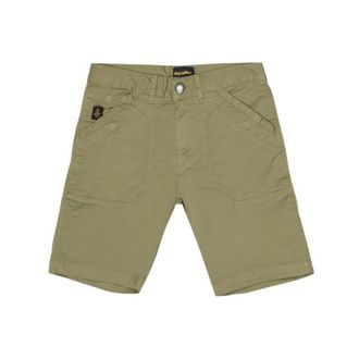 RefrigiWear Homme, Shorts, Vert, Taille: W29 Shorts Bermuda en coton vert