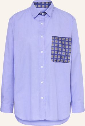 Lilienfels Lilienfels Hemdbluse blau
