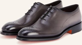 Santoni Schn&uuml;rer Kaj grau