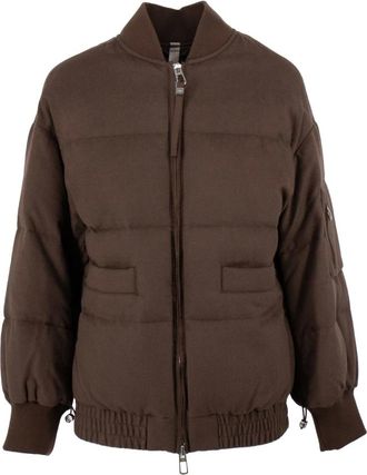 Duno Femme, Vestes, Brun, Taille: 38 FR Veste style bomber