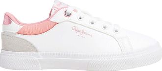 Pepe Jeans London M&auml;dchen Kenton Court G Sneak, wei&szlig;