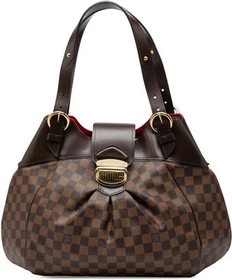 Louis Vuitton Hobo Bags - Damier Ebene Sistina GM - Gr. unisize - in Braun - f&uuml;r Damen