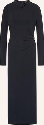 PESERICO Peserico Abendkleid Aus Jersey Mit Schmuckperlen blau